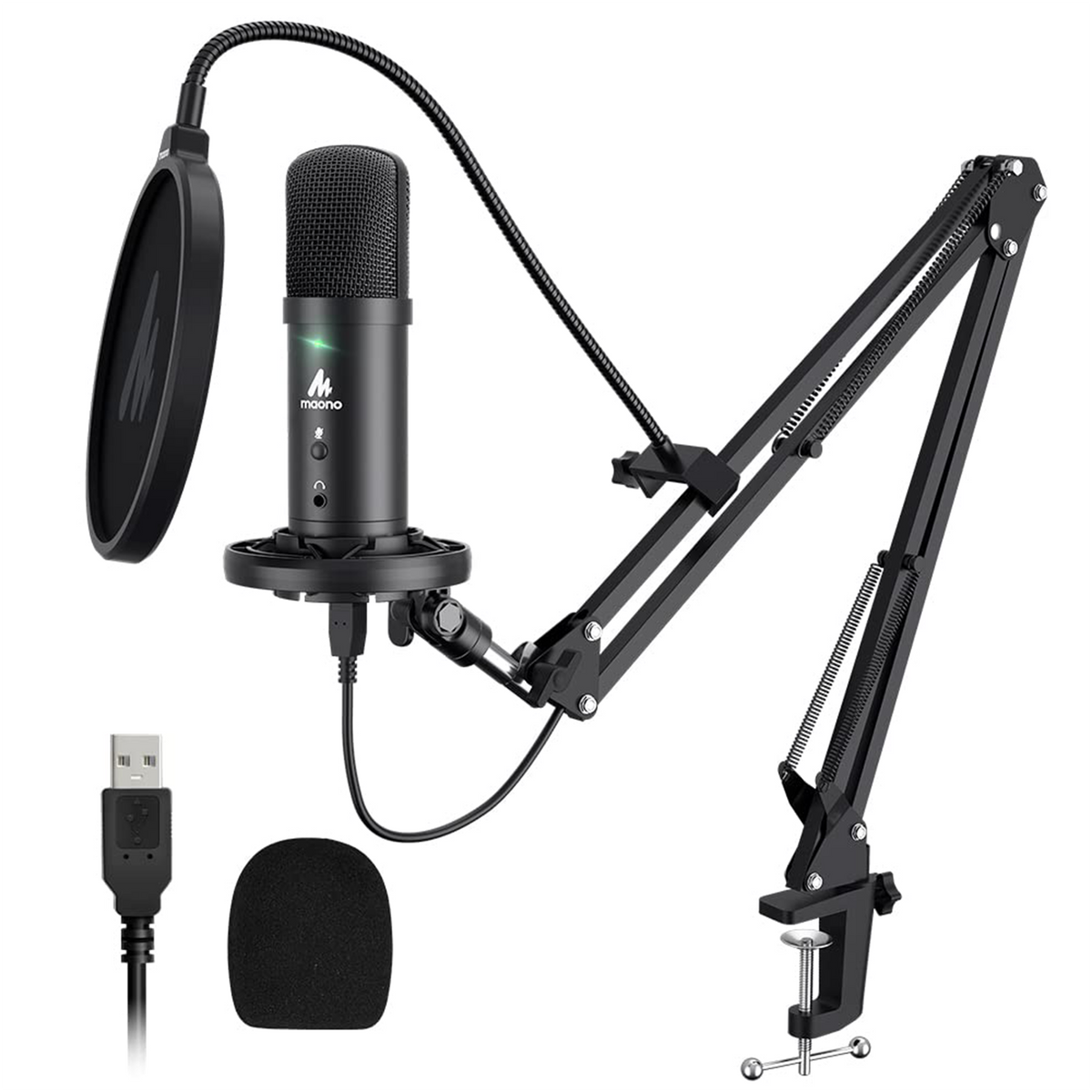 MAONO PM320 Studio Condenser XLR Microphone– Music Hub