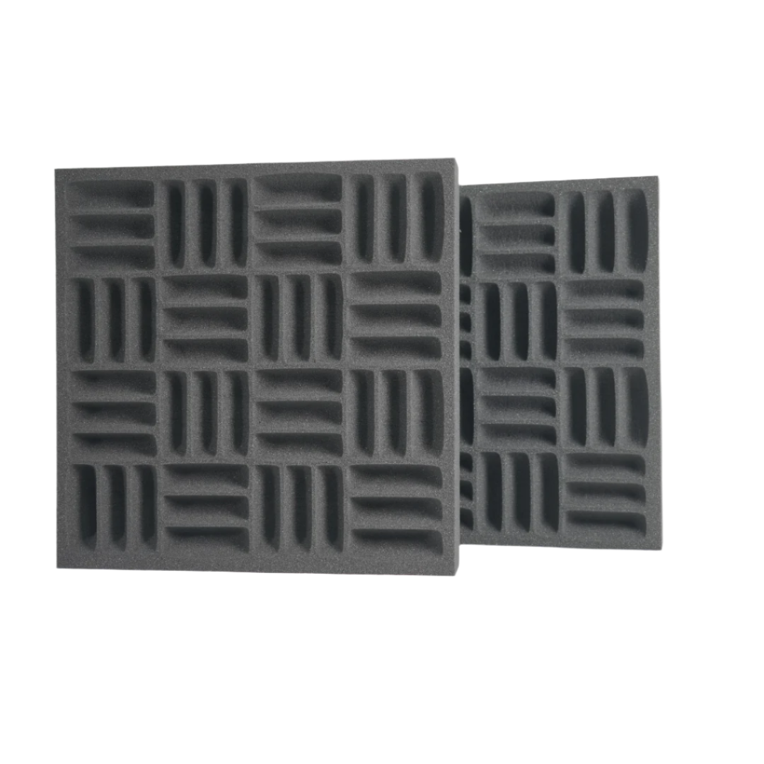 acoustic foam panel-Grid shaped– Music Hub