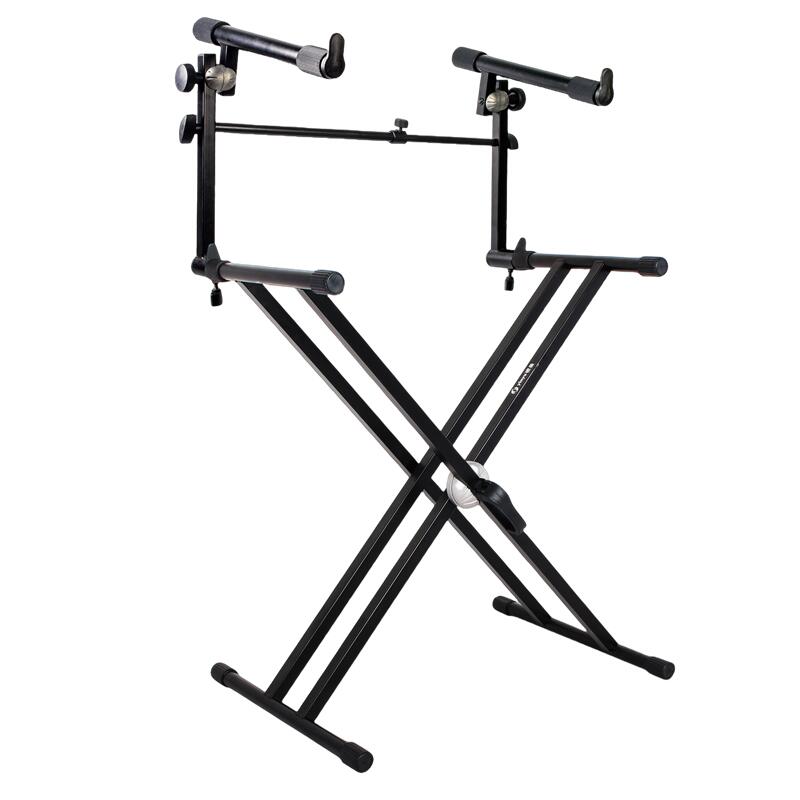 Double Keyboard Stand– Music Hub